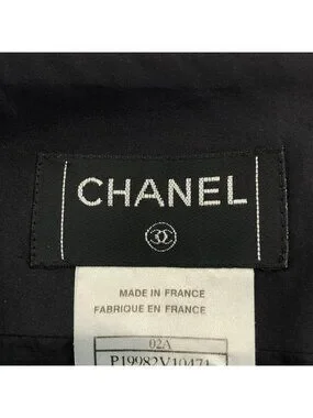 CHANEL | Skirts | Chanel Skirt Black 38 | Poshmark